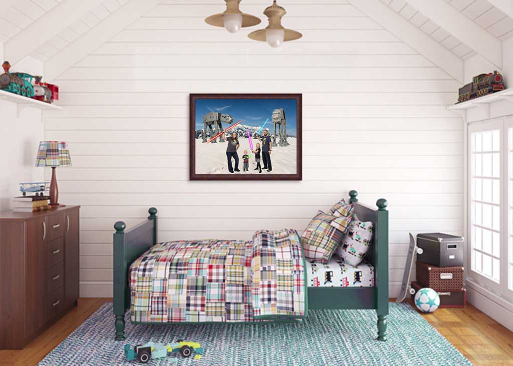 Family Wall Portraits - Addison Photography